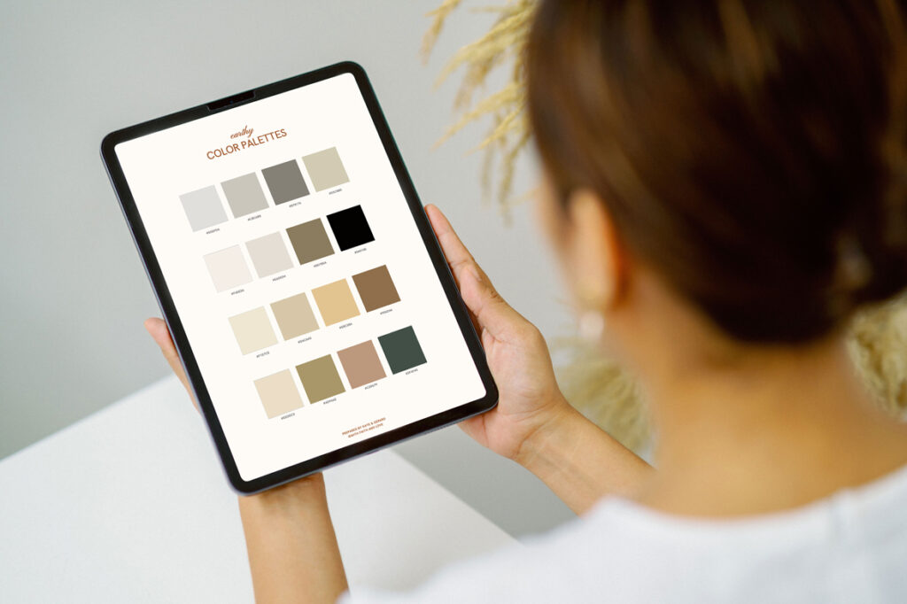 Curated Color Palette - With Faith & Love